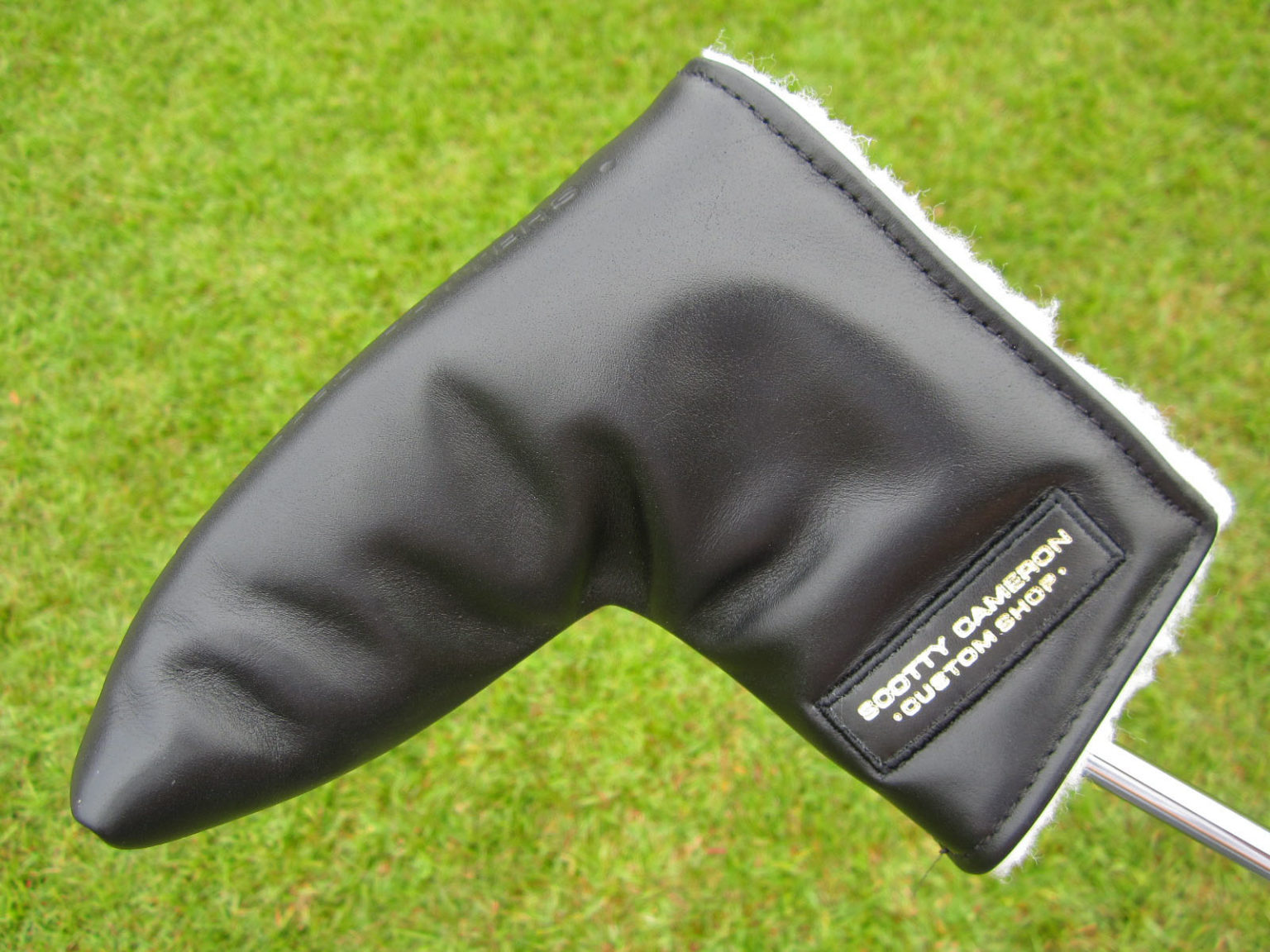 Scotty Cameron Black Genuine Leather "Fine Milled Putters" Custom Shop ...