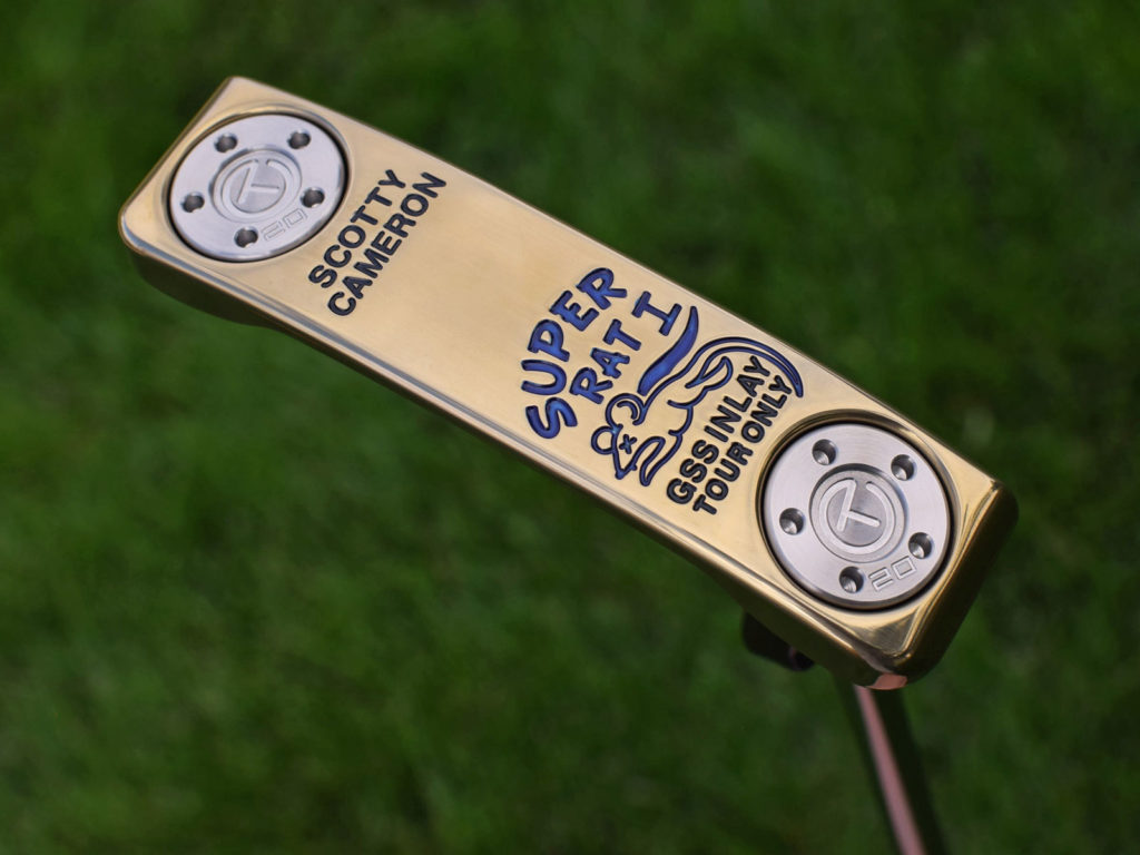 Scotty Cameron Tour Only HIGH BUFF "Two-Tone" Blue & Bronze Masterful ...