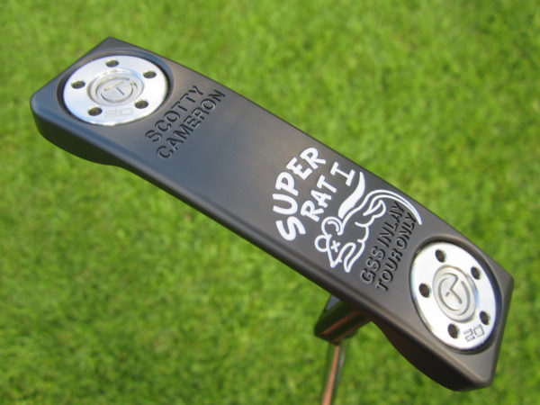 Scotty Cameron Tour Only Black Masterful Super Rat GSS Circle T 360G ...