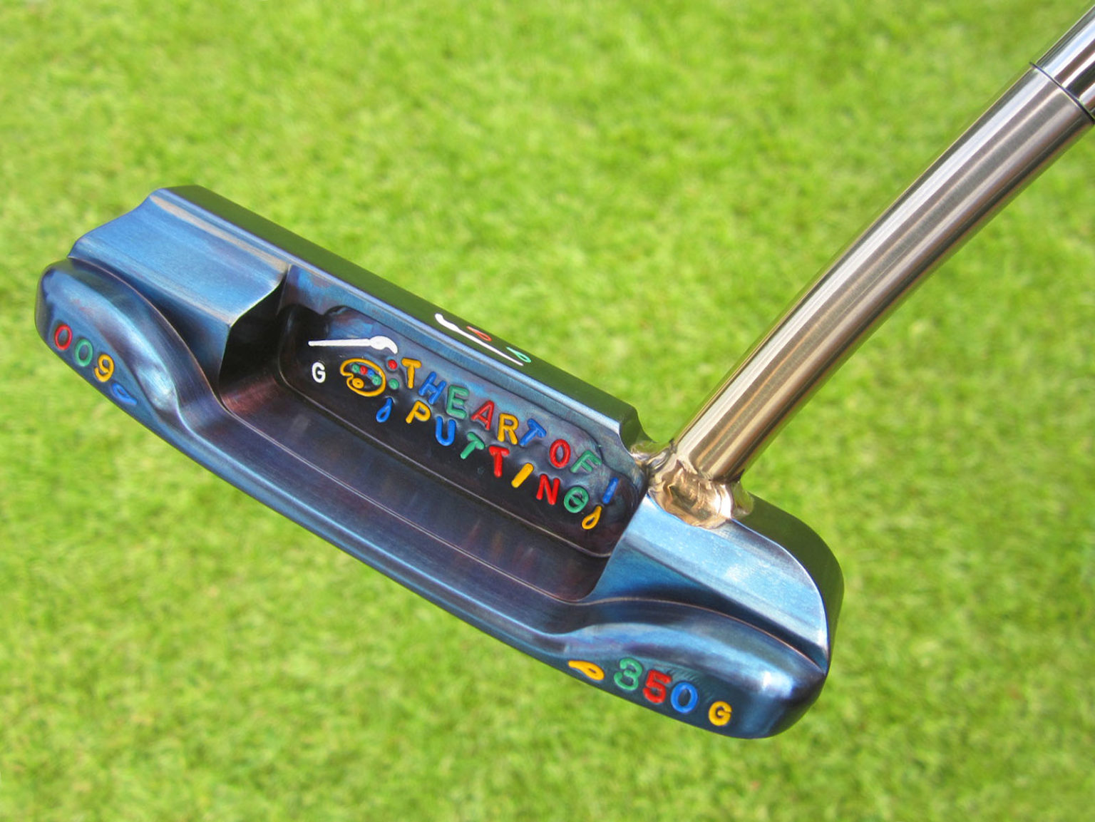 Scotty Cameron Garage LH "The Art of Putting" Tour Only Chromatic Blue ...