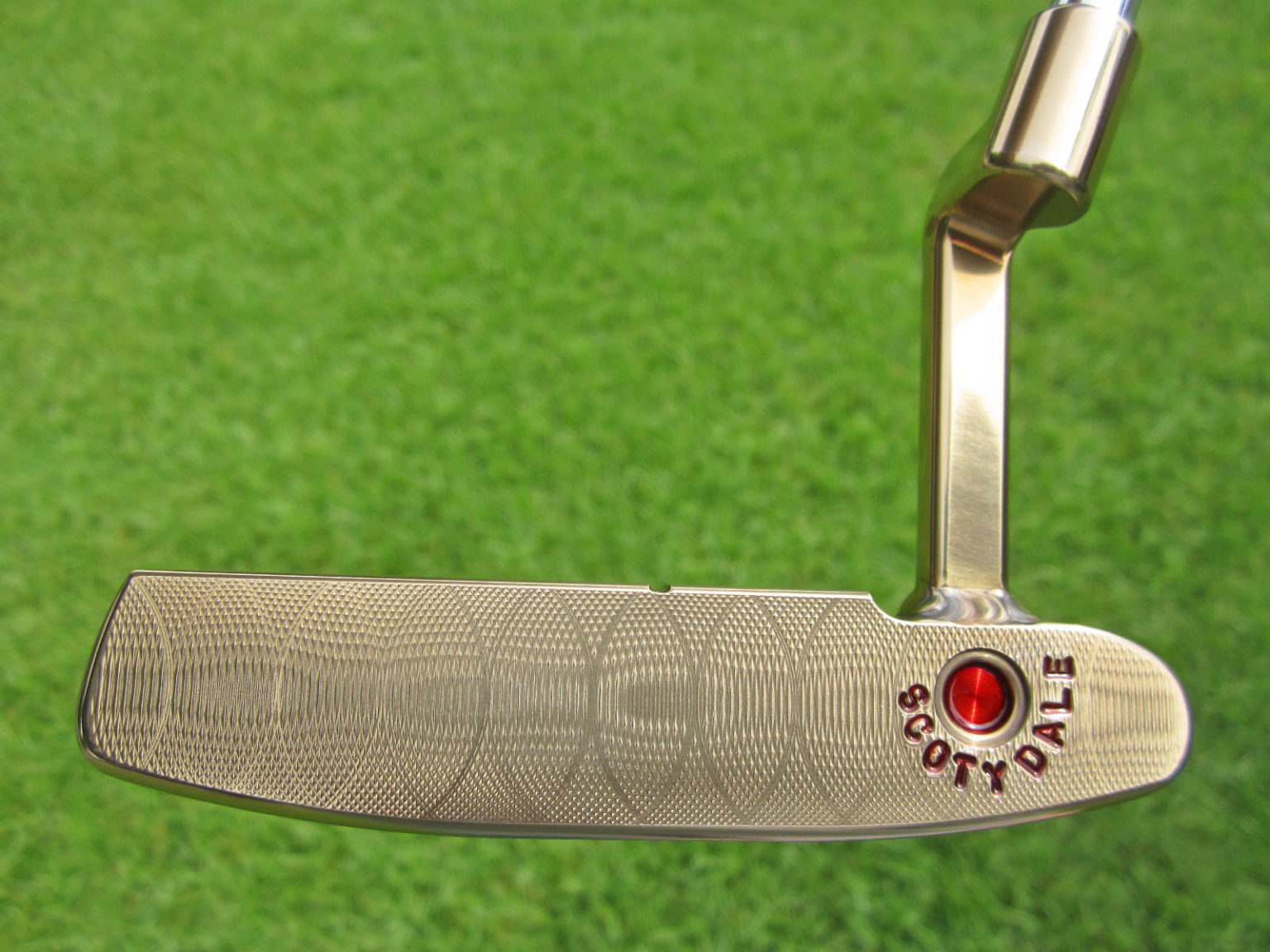 Scotty Cameron Tour Only "Fancy Back" Chromatic Bronze Masterful 009M ...