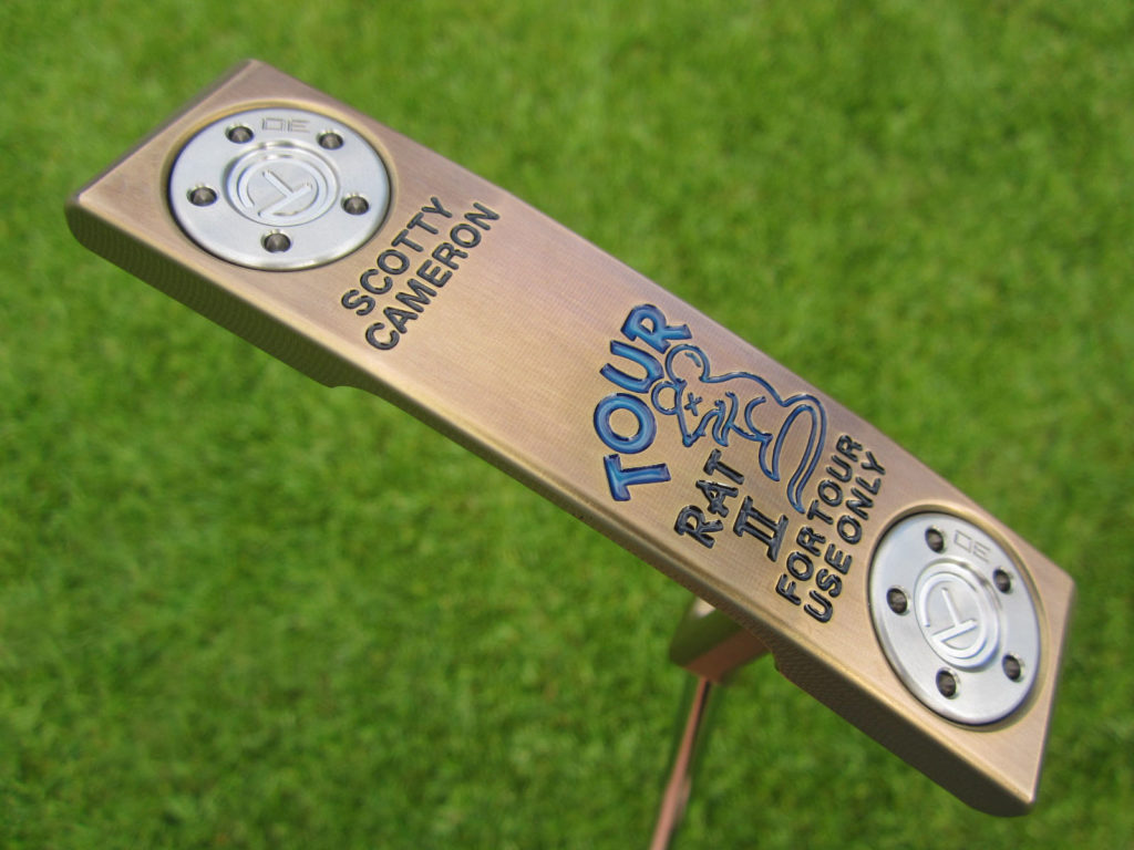 Scotty Cameron Tour Only Chromatic Bronze SSS Tour Rat #2 TourType ...