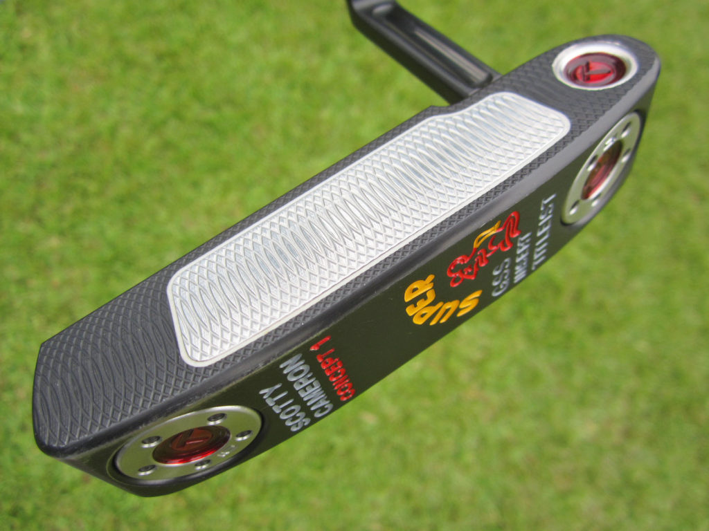 Scotty Cameron Tour Only Black Super Rat Concept 1 GSS Circle T 340G w ...
