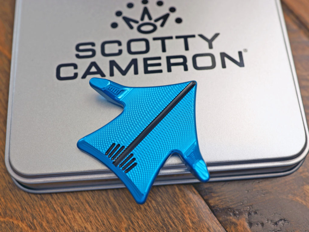 Scotty Cameron Gallery Turbo Blue "Aero" Alignment Tool Putting Kit ...