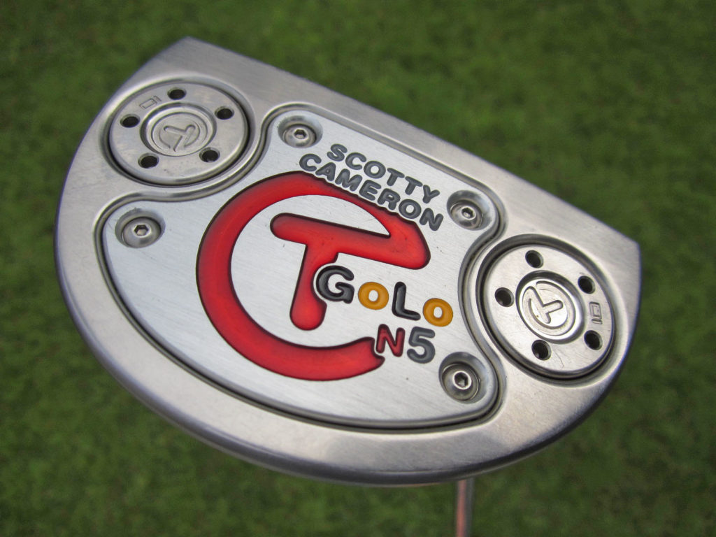 Scotty Cameron Tour Only SSS GoLo N5 Circle T 350G w/ "Knucklehead ...