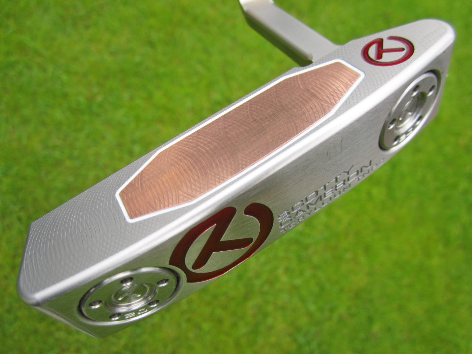 Scotty Cameron Tour Only SSS Silver T22 Newport 2 Terylium Circle T ...