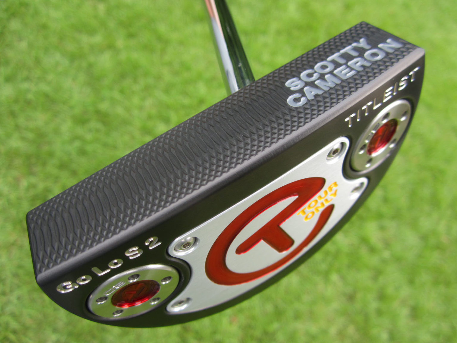 Scotty Cameron Tour Only Black Deep Milled GoLo S2 Centershaft Circle T ...