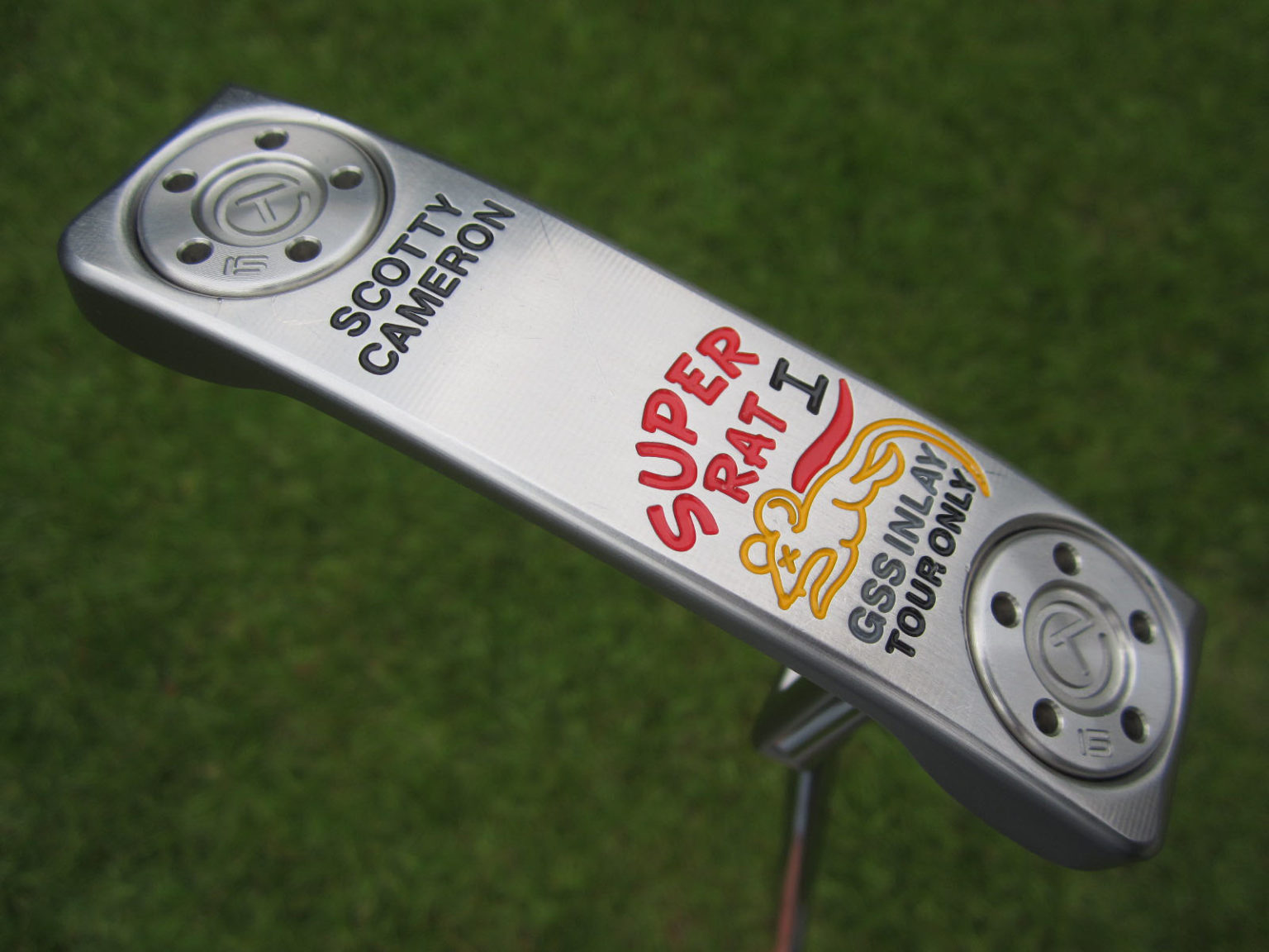 Scotty Cameron Tour Only Silver Mist Masterful Super Rat GSS Circle T ...