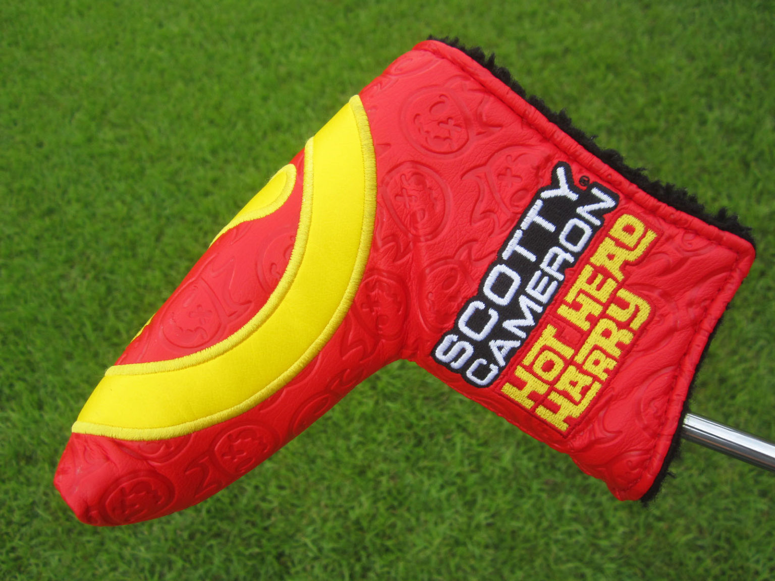 Scotty Cameron Tour Only Red & Yellow "Hot Head Harry" Industrial ...