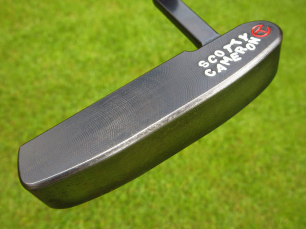 Scotty Cameron Tour Only Brushed Black Carbon 009 Prototype Circle T 330G - Tour Putter Gallery