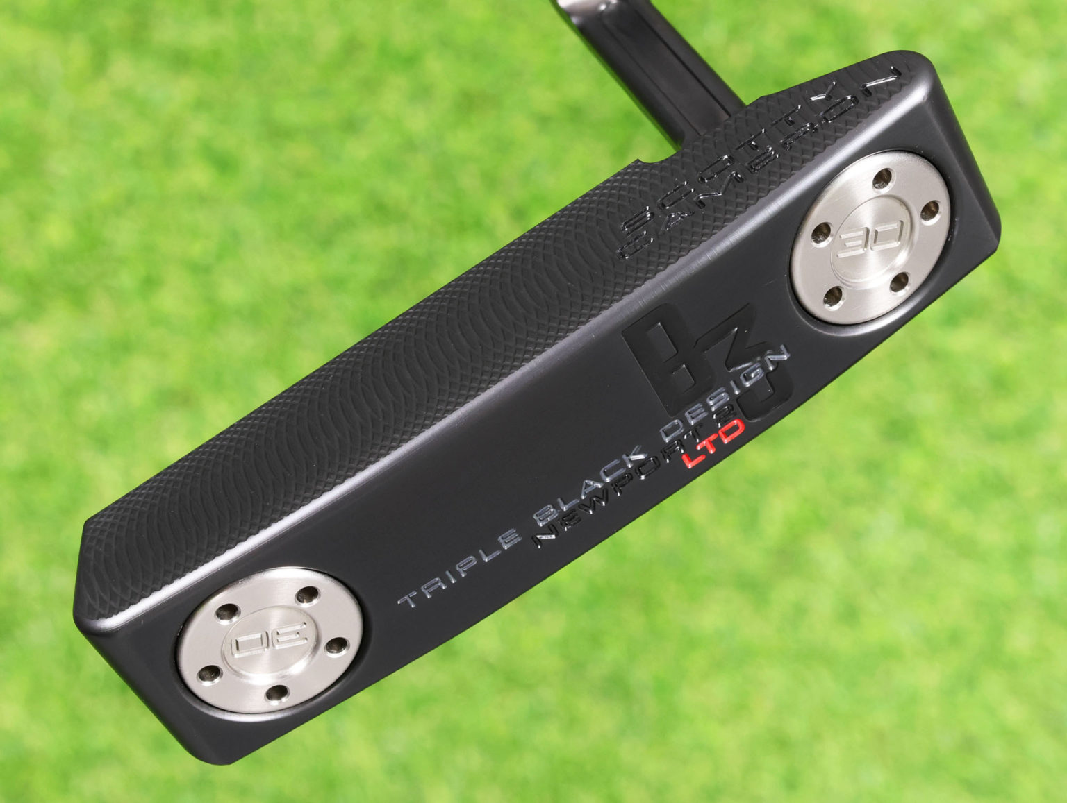 Scotty Cameron 2024 Limited Release B3 Newport 2 Triple Black Design 34 ...