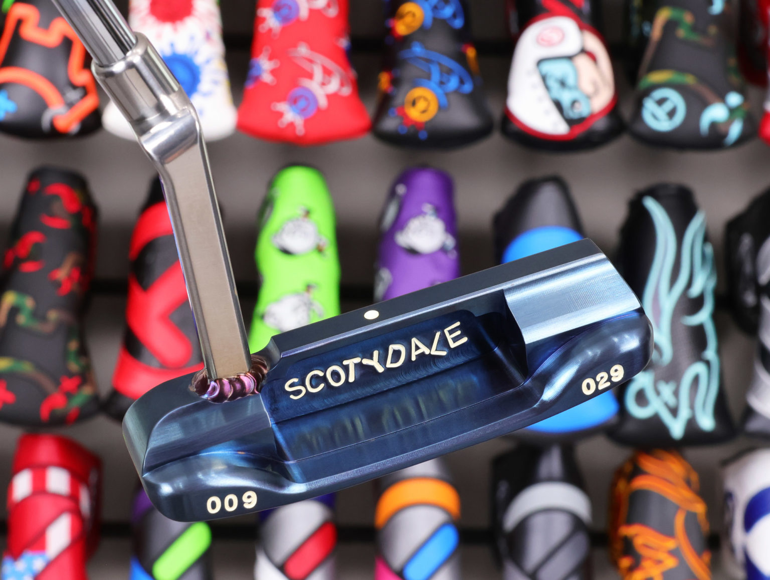 Scotty Cameron Tour Only SCOTYDALE "Two-Tone" Chromatic Blue & SSS ...