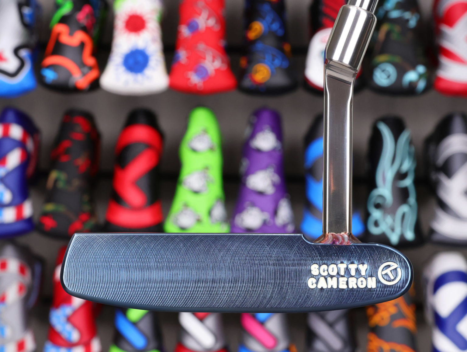 Scotty Cameron Tour Only SCOTYDALE "Two-Tone" Chromatic Blue & SSS ...