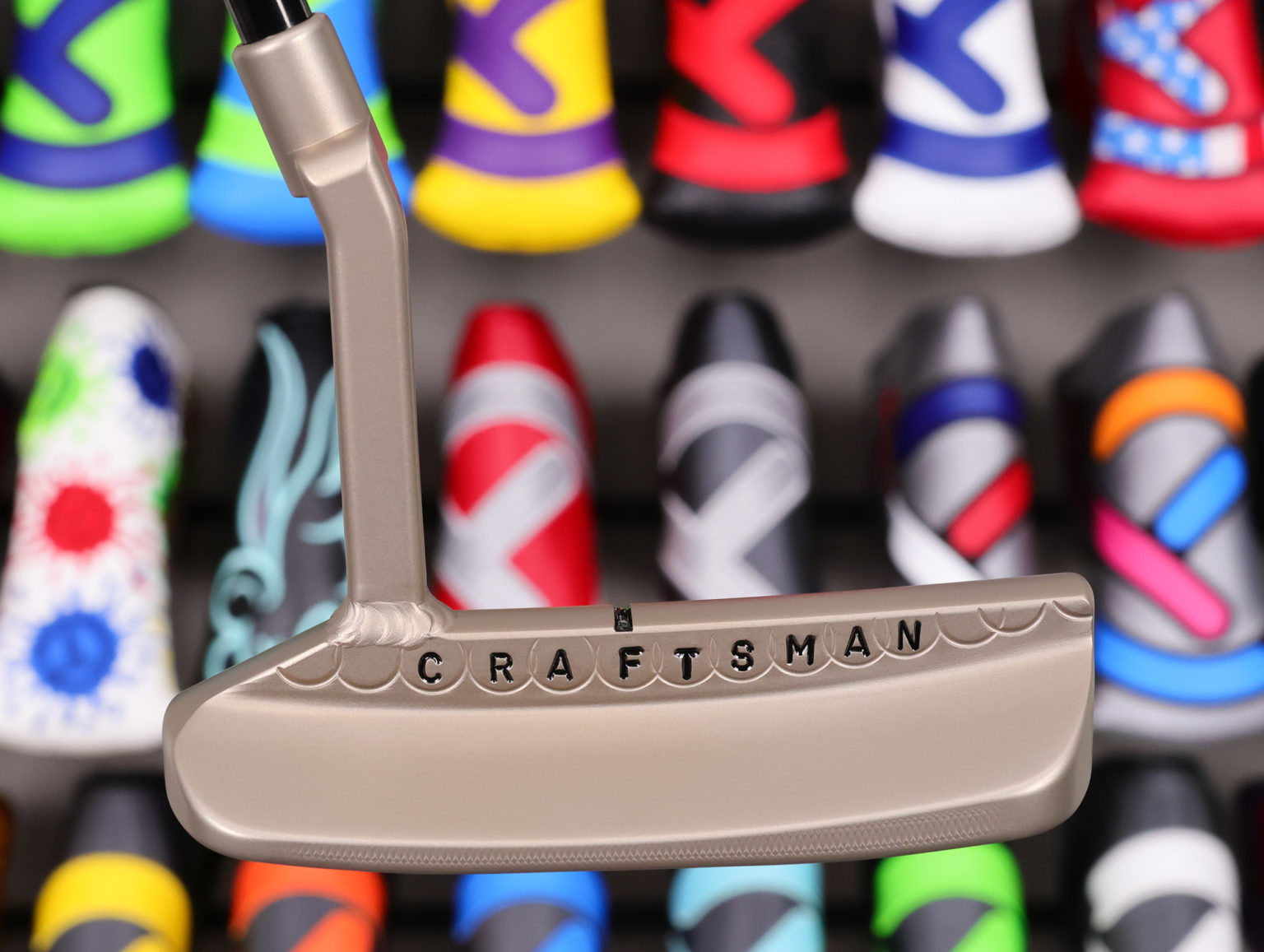 Scotty Cameron Tour Only Chromatic Bronze SSS Craftsman "Bullet Bottom ...