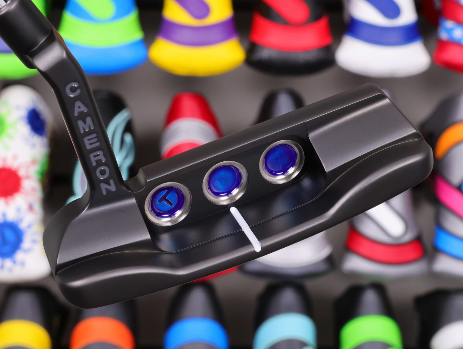 Scotty Cameron Tour Only Deep Milled Black SSS Newport Select Circle T ...