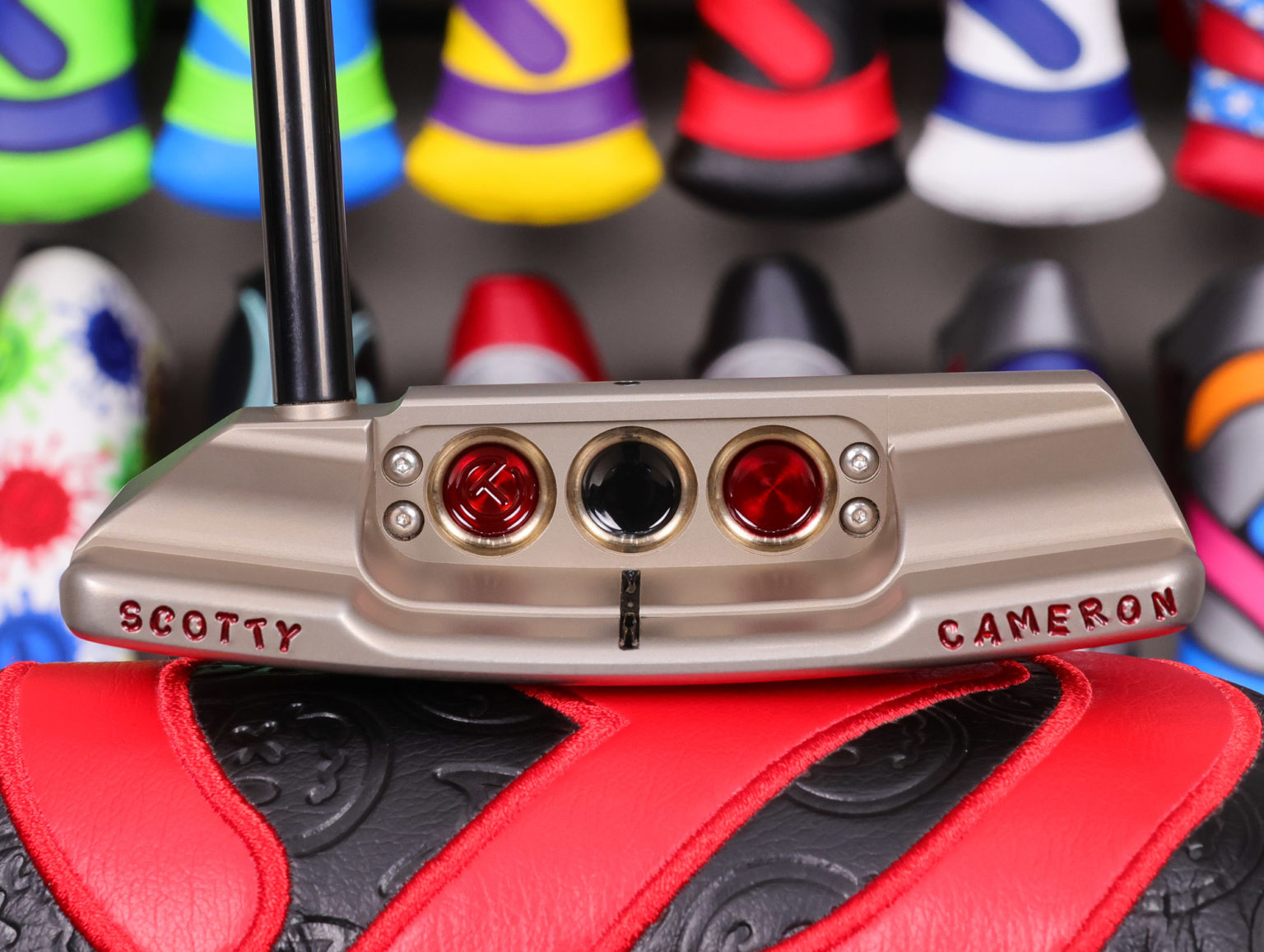 Scotty Cameron Tour Only Chromatic Bronze Squareback TSB Select Circle ...
